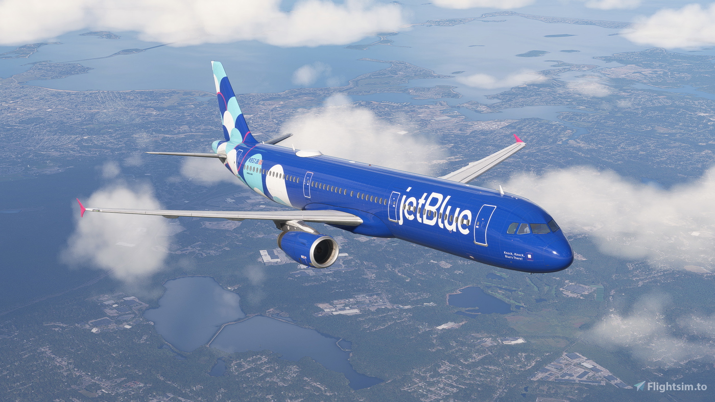 JetBlue "New Balloons" (N957JB) - Fenix A321 for Microsoft Flight ...
