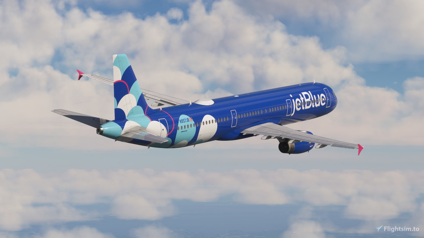 JetBlue "New Balloons" (N957JB) - Fenix A321 for Microsoft Flight ...