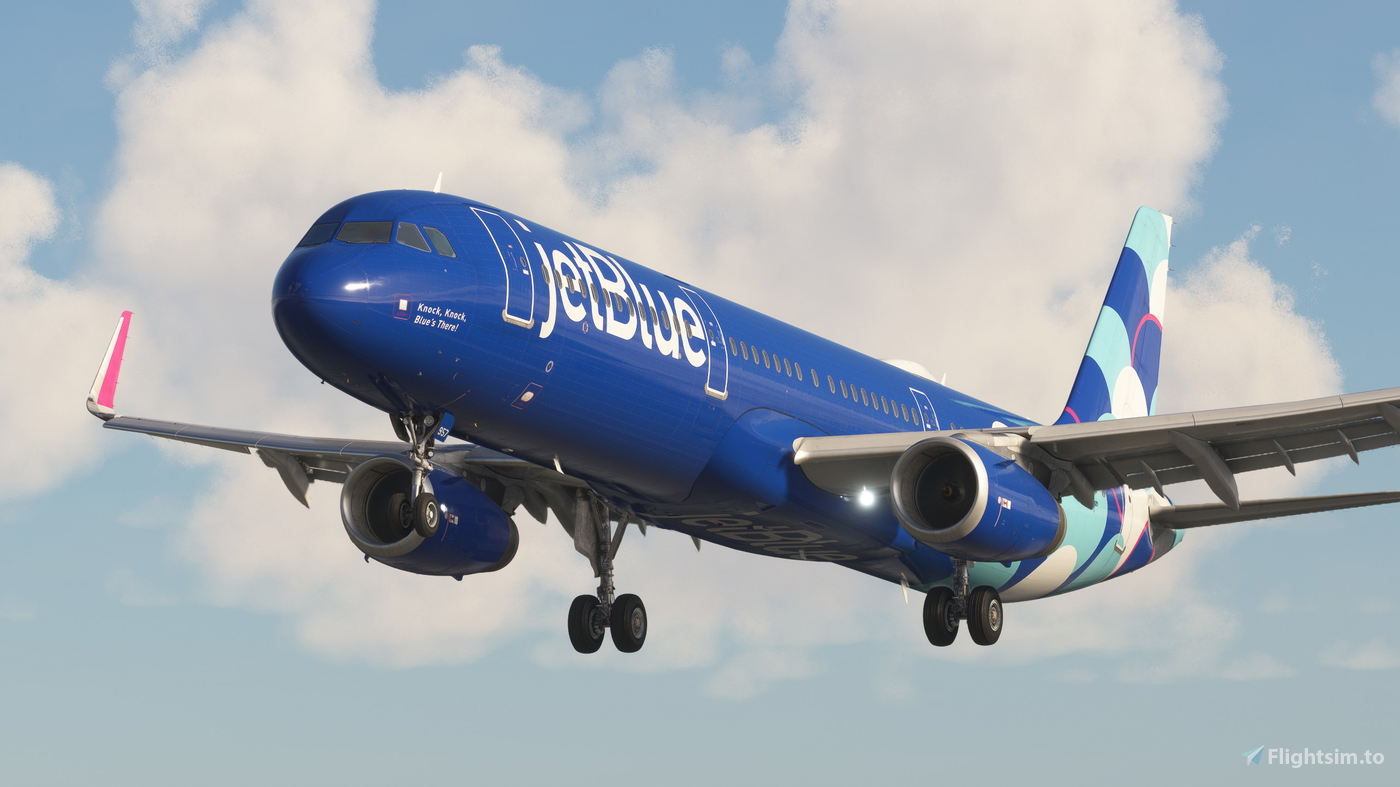 JetBlue "New Balloons" (N957JB) - Fenix A321 for Microsoft Flight ...