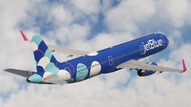 JetBlue "New Balloons" (N957JB) - Fenix A321 for Microsoft Flight ...