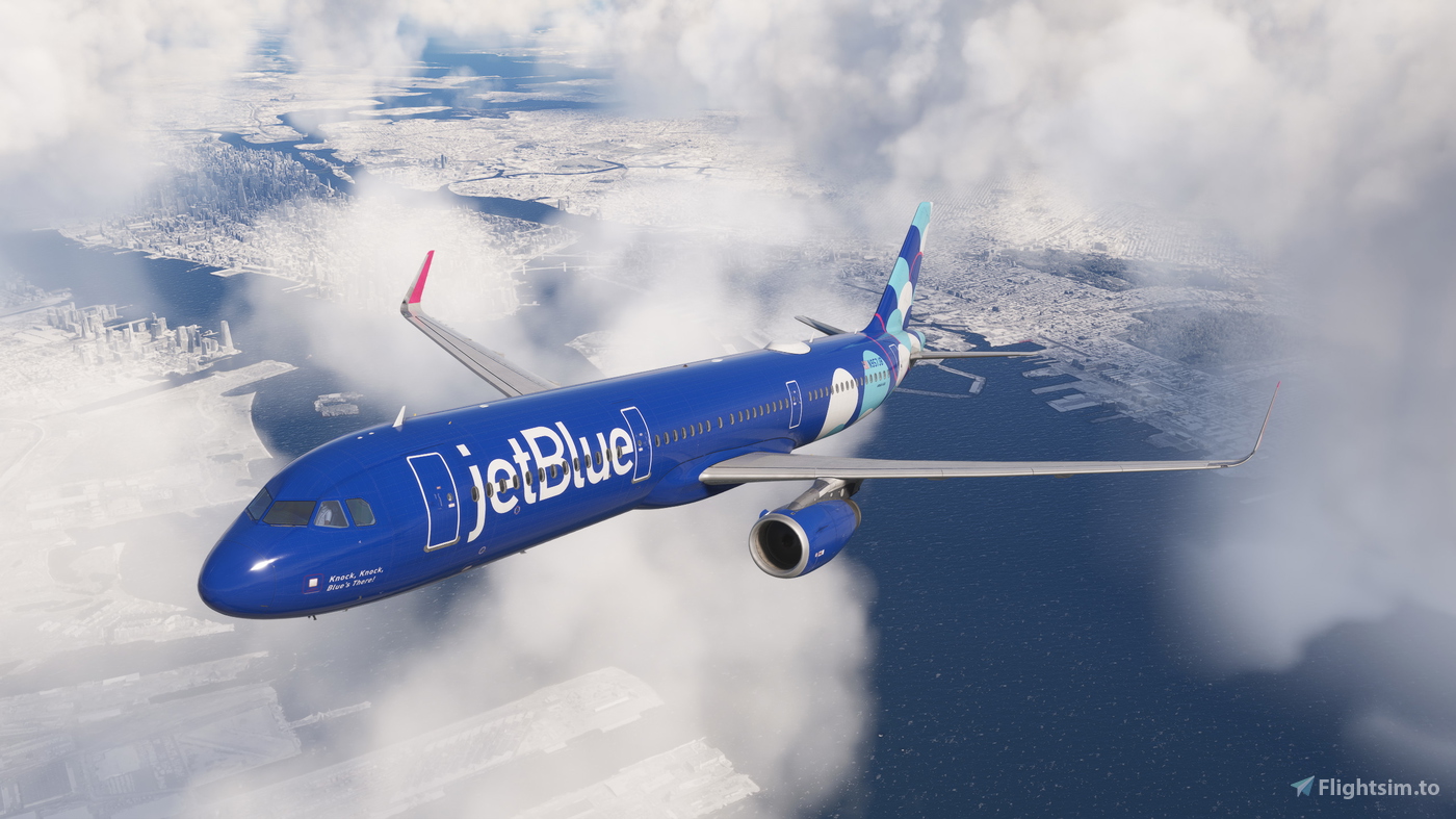 JetBlue "New Balloons" (N957JB) - Fenix A321 for Microsoft Flight ...