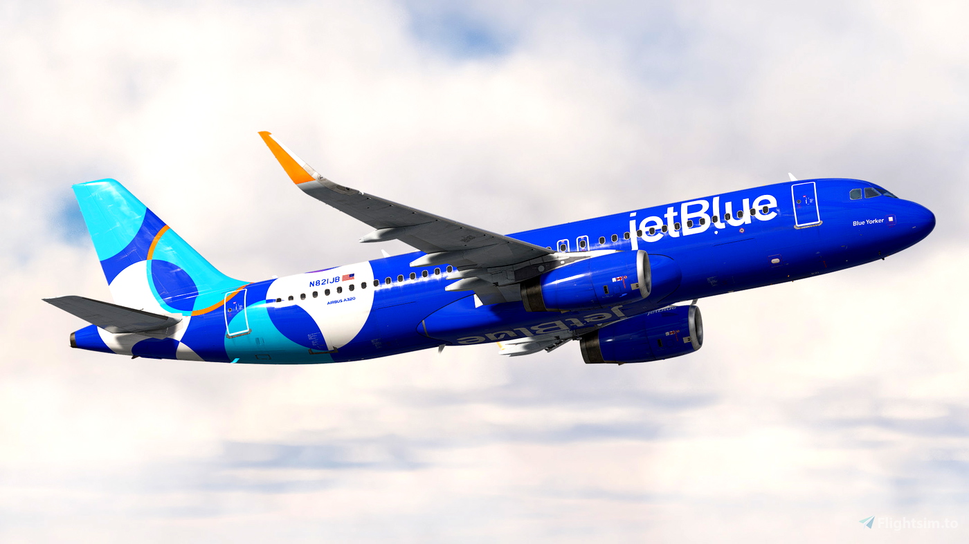 Threads - JetBlue 'Spotlight' New Livery | Pack | w/Cabin | Fenix A320 ...