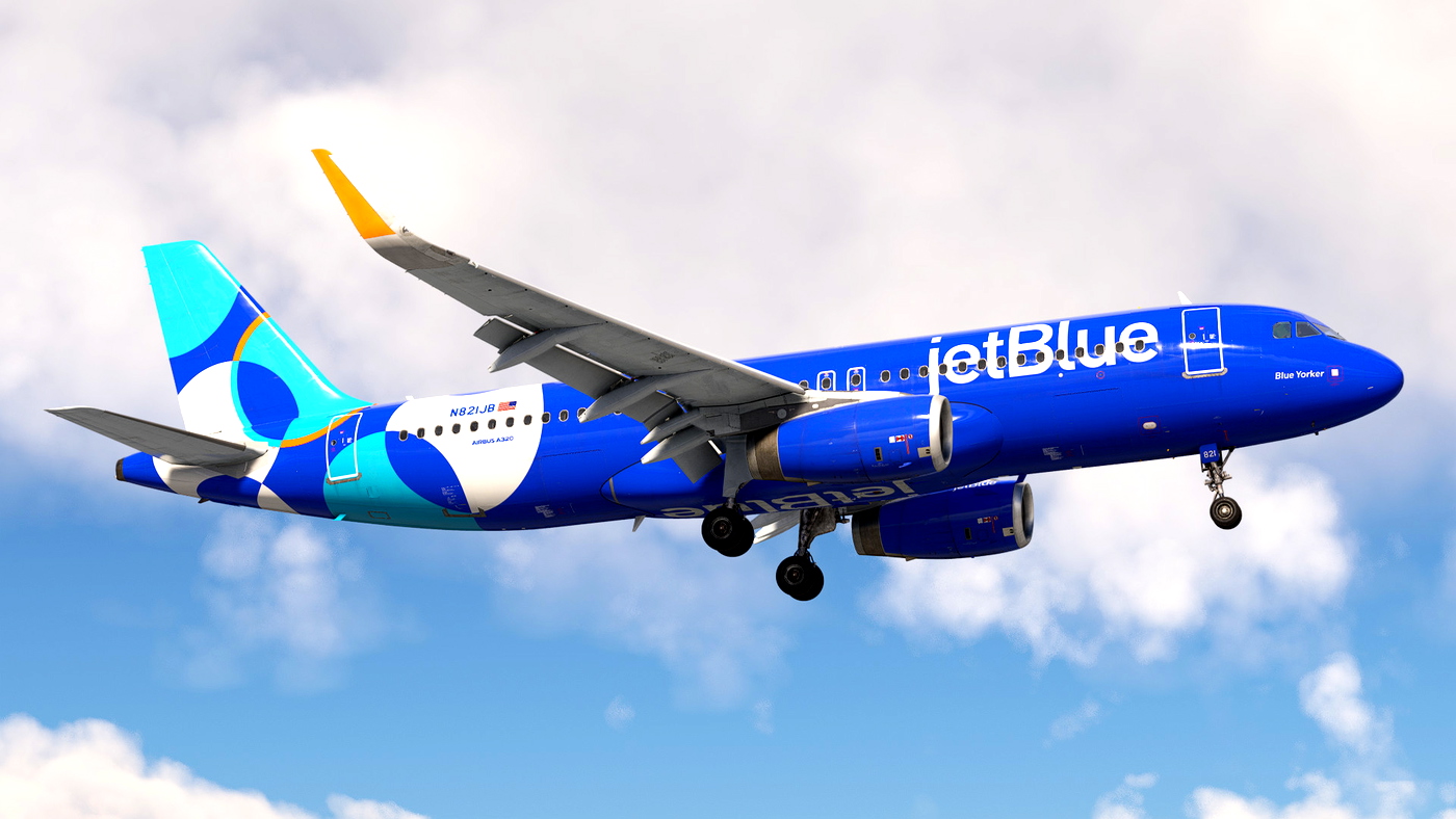 Threads - JetBlue 'Spotlight' New Livery | Pack | w/Cabin | Fenix A320 ...
