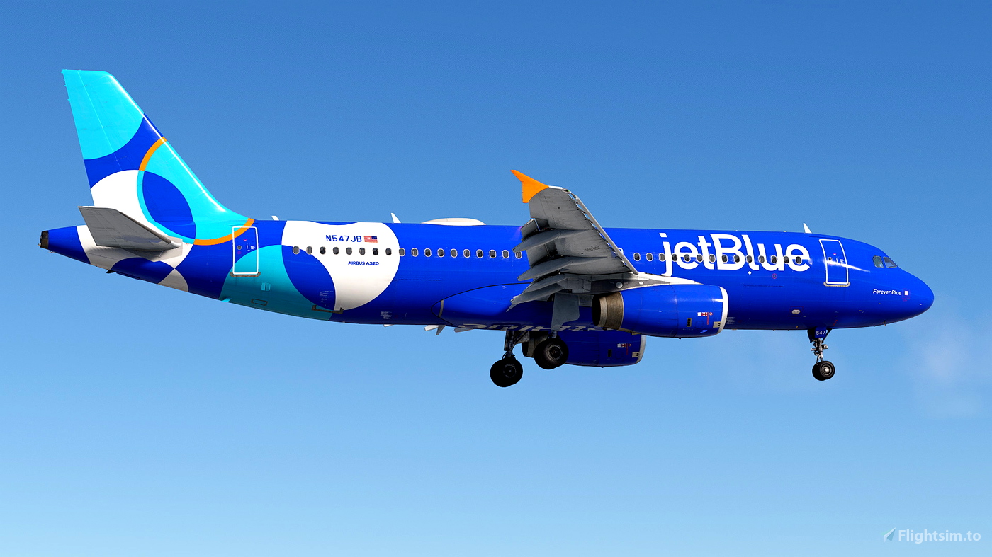 Threads - JetBlue 'Spotlight' New Livery | Pack | w/Cabin | Fenix A320 ...