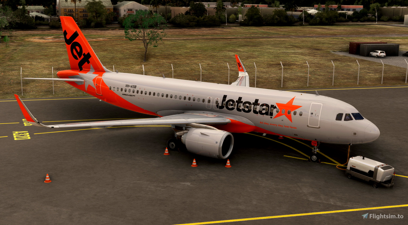 Jetstar Pack for Inibuilds A320N V2 [8K] pour Microsoft Flight Simulator | Feed