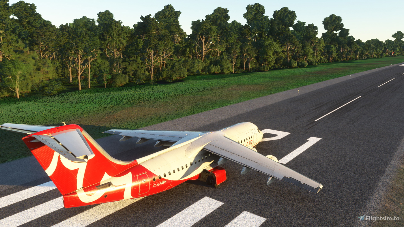 JF RJ100 Canada Air Virtual pour Microsoft Flight Simulator | MSFS