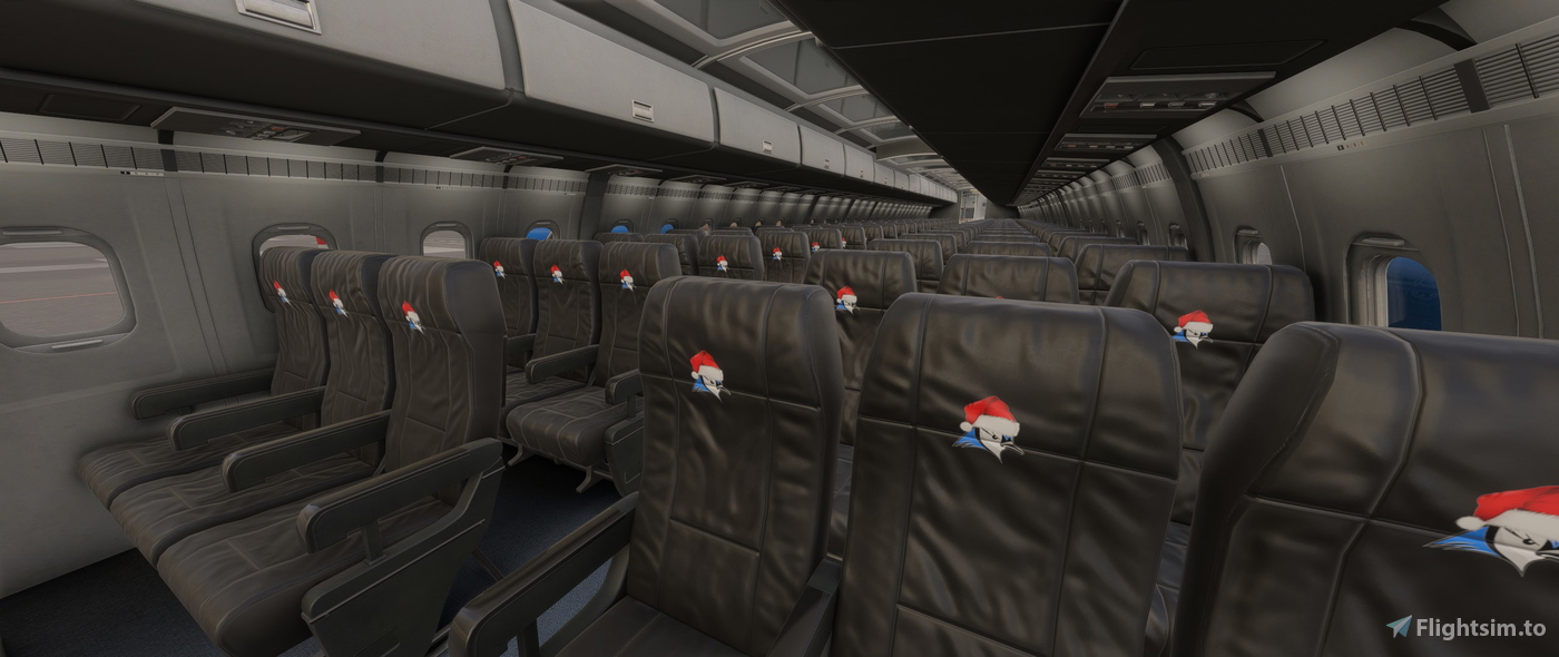 Just Flight Avro RJ 100 RESTYLE AIR HARBOR new year [4K] for Microsoft ...