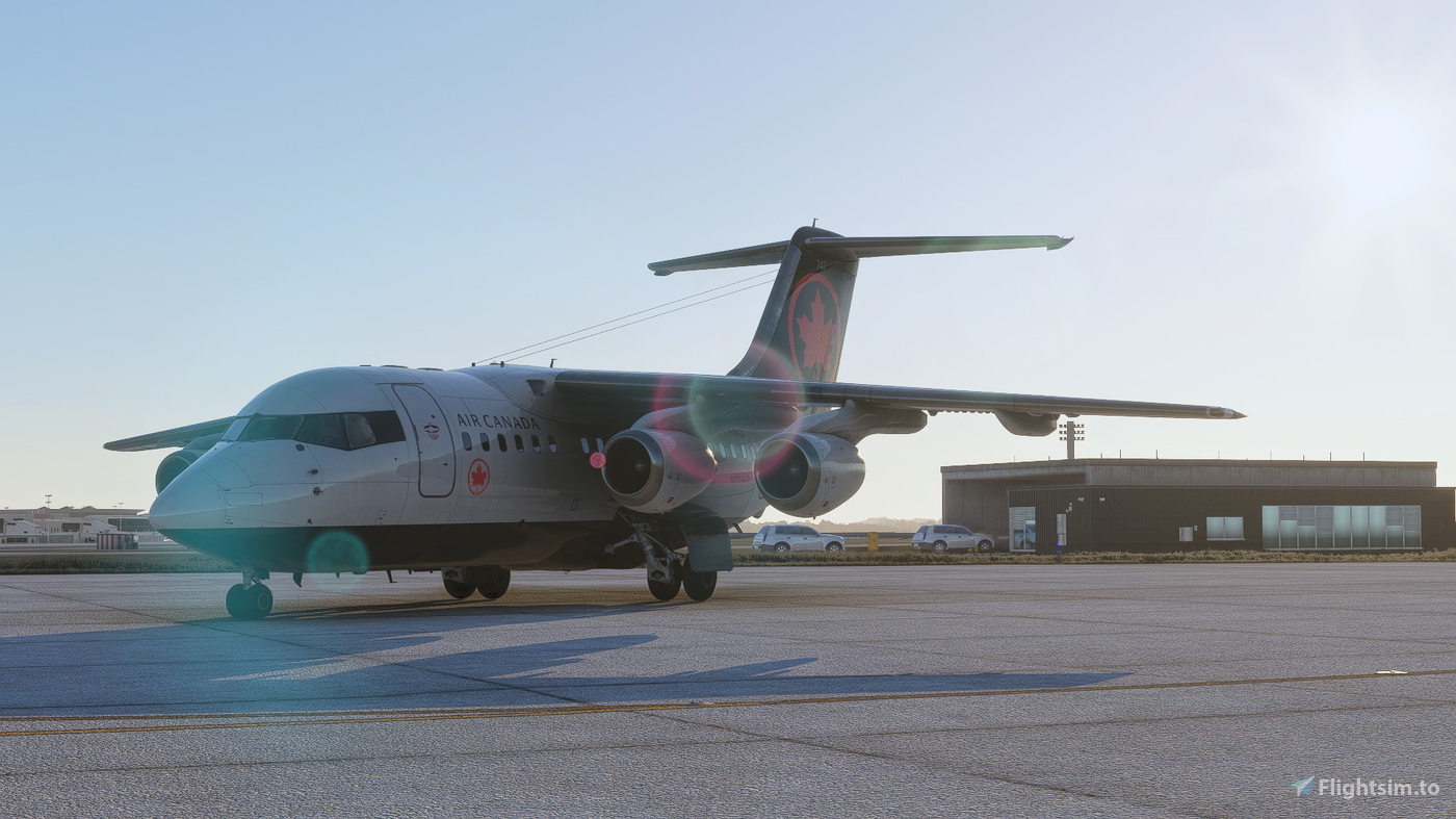 Just Flight Avro RJ70 Air Canada for Microsoft Flight Simulator | MSFS
