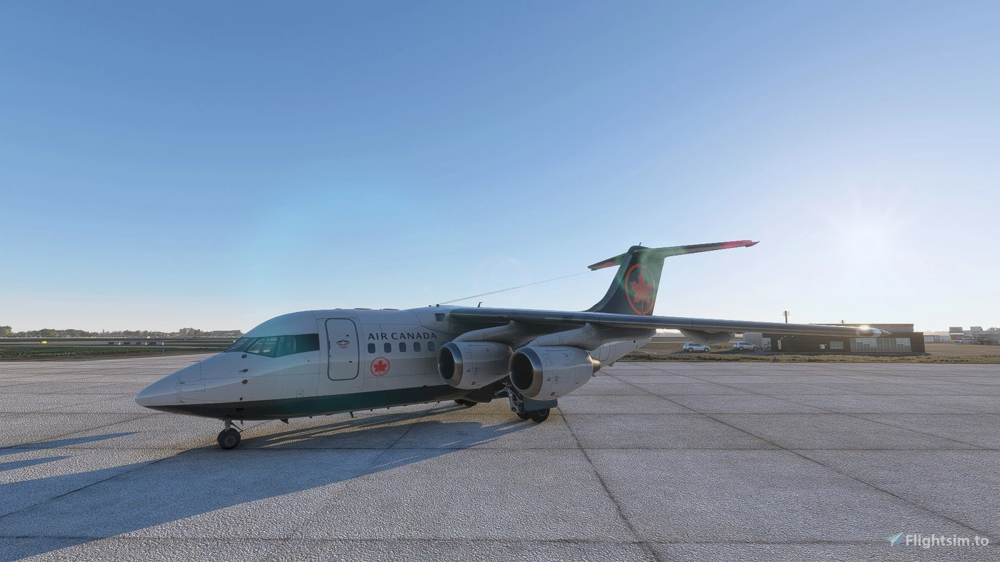 Just Flight Avro RJ70 Air Canada pour Microsoft Flight Simulator | MSFS