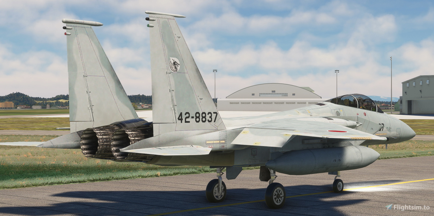 Just Flight (DC designs) F-15C/D JASDF Dirty for Microsoft Flight Simulator | MSFS