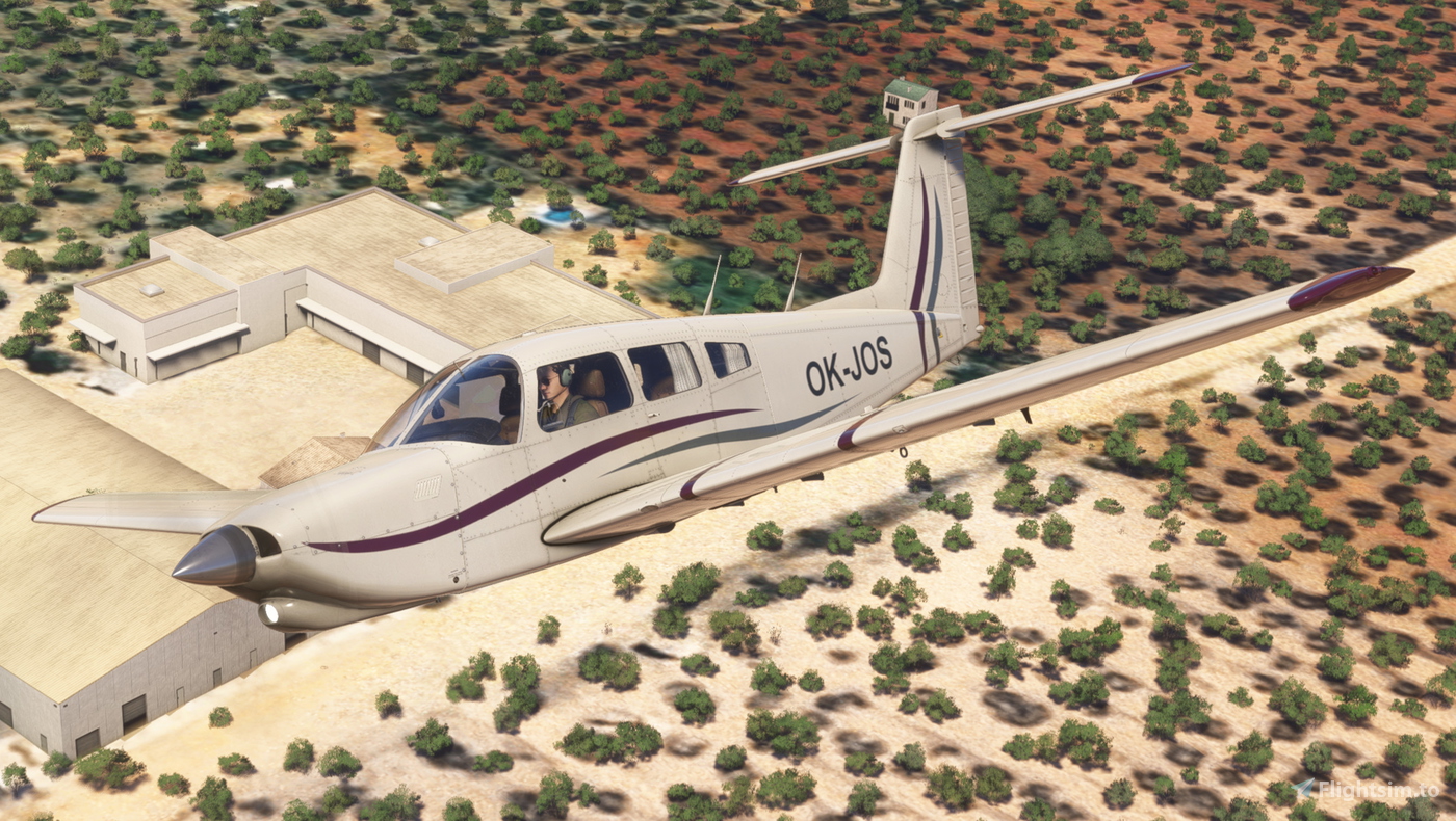 Just Flight PA-28 Turbo Arrow IV | OK-JOS pour Microsoft Flight Simulator | MSFS