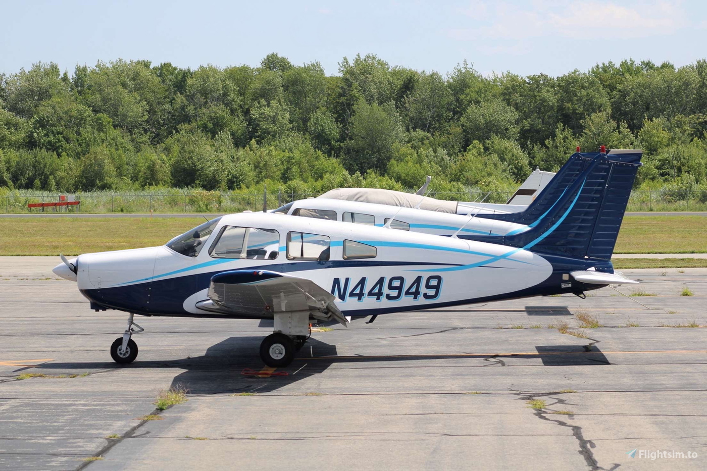 Just Flight Piper Warrior II N44949 livery request from DM pour ...