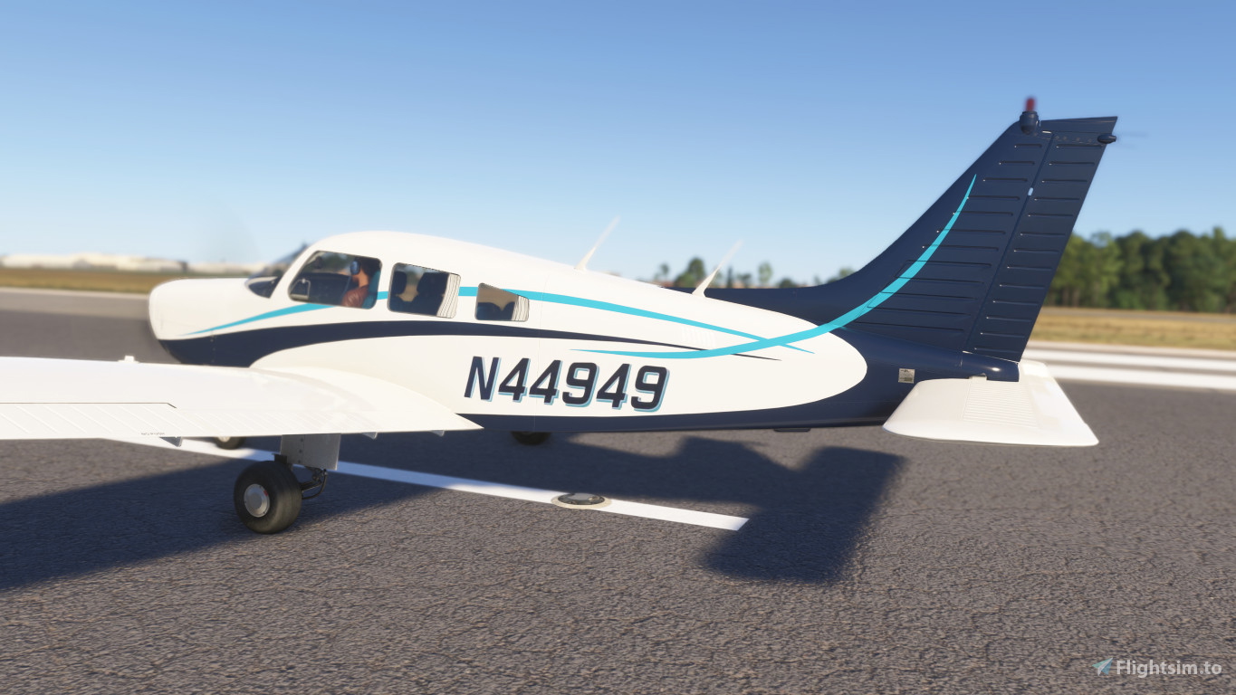 Just Flight Piper Warrior II N44949 livery request from DM для ...