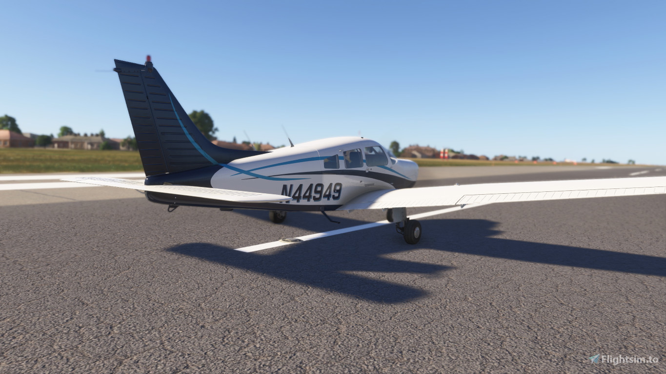 Just Flight Piper Warrior II N44949 livery request from DM para ...