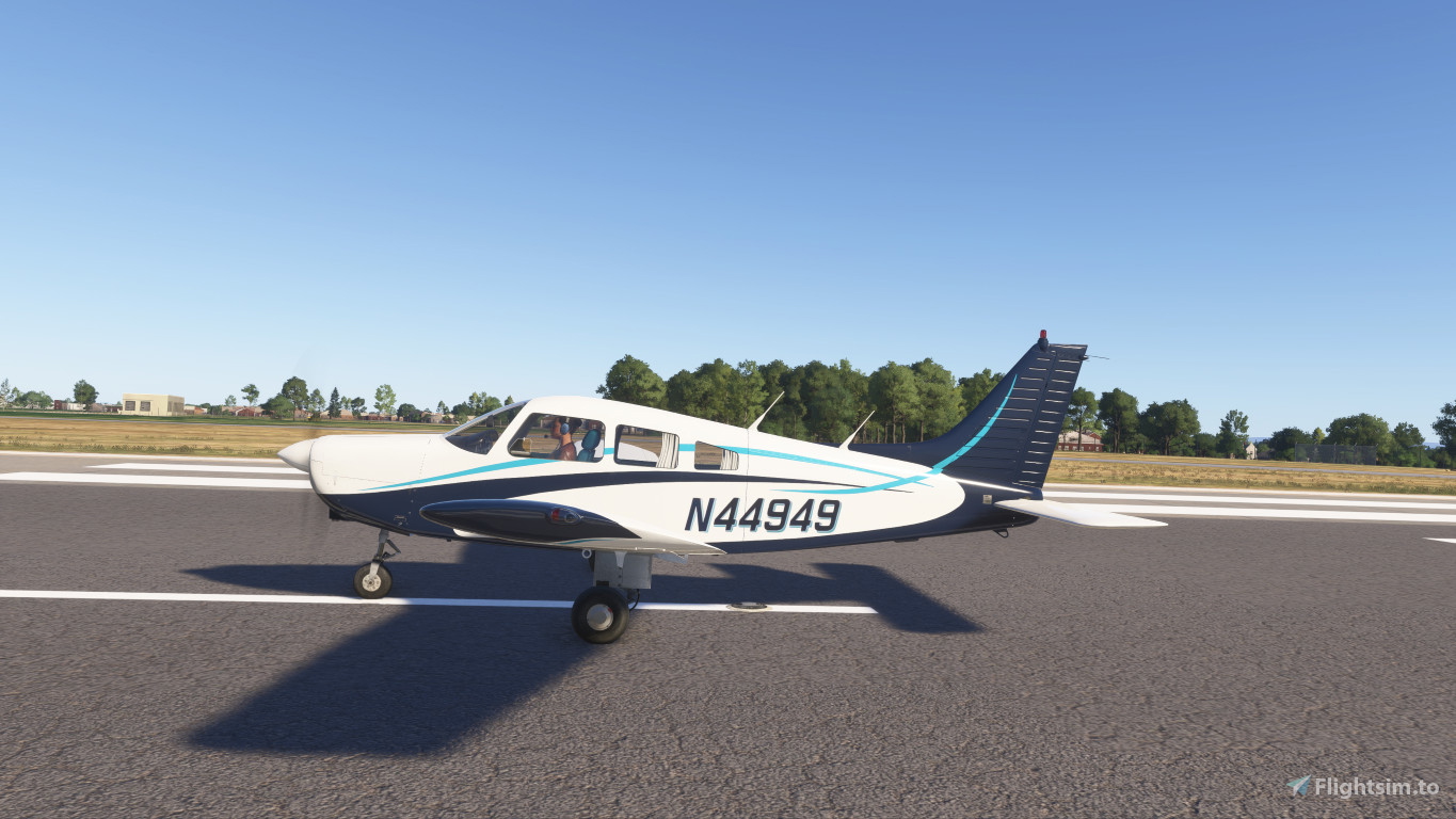 Just Flight Piper Warrior II N44949 livery request from DM für ...