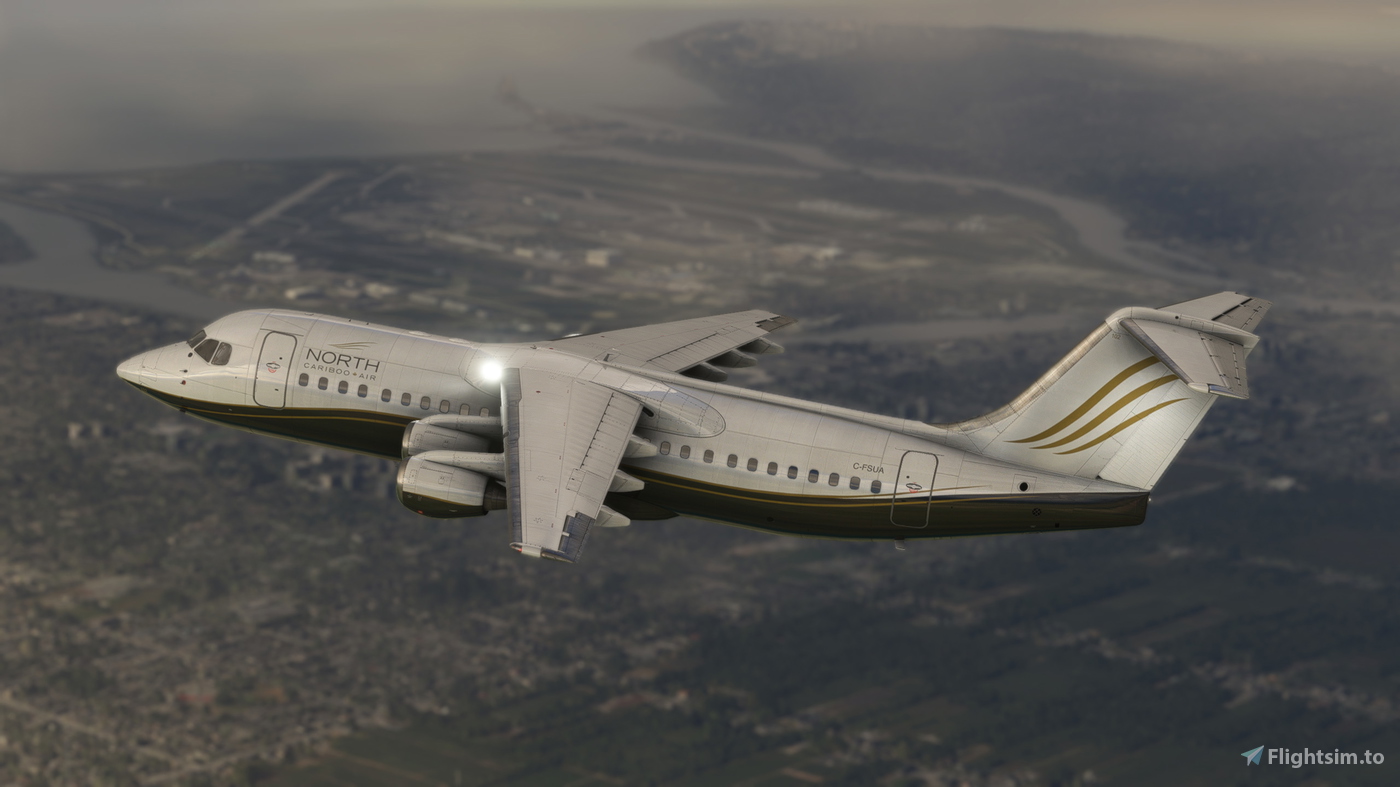 Just Flight RJ100 North Cariboo Pack (C-FSUA+C-GSUI ) for Microsoft ...