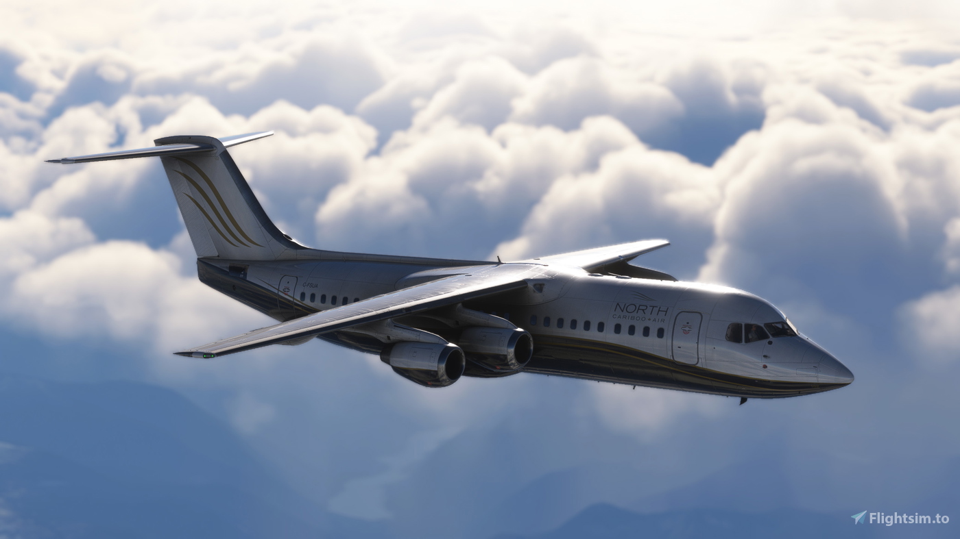 Just Flight RJ100 North Cariboo Pack (C-FSUA+C-GSUI ) pour Microsoft ...