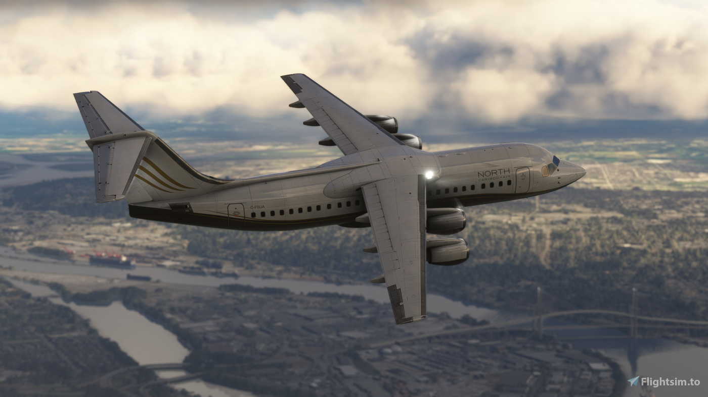Just Flight RJ100 North Cariboo Pack (C-FSUA+C-GSUI ) for Microsoft ...