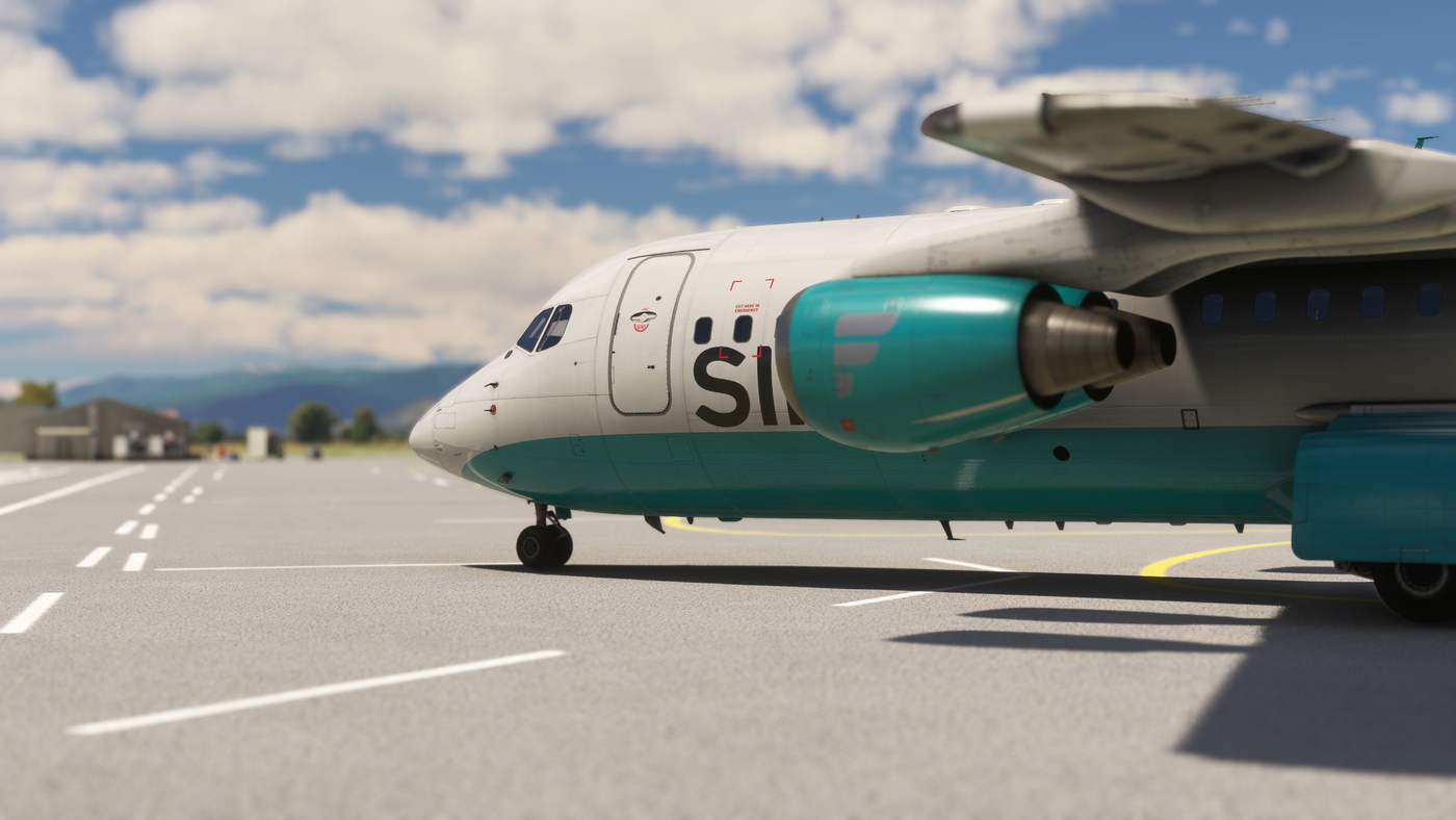 [JUST FLIGHT] SimFly BAE 146 - 300 livery for Microsoft Flight ...
