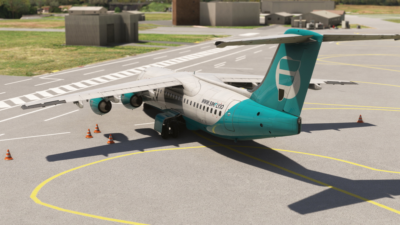 [JUST FLIGHT] SimFly BAE 146 - 300 livery for Microsoft Flight ...