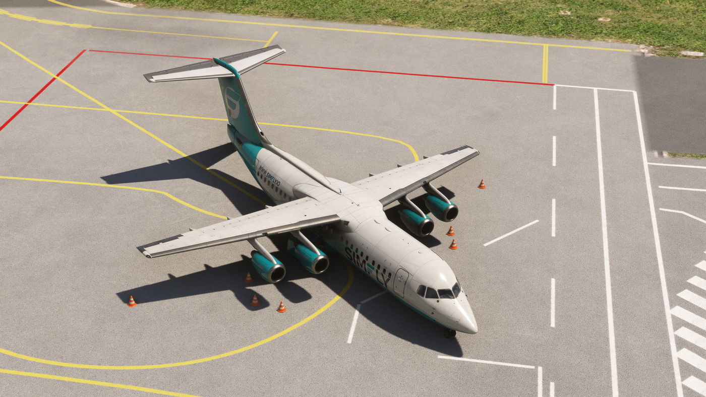 [JUST FLIGHT] SimFly BAE 146 - 300 livery for Microsoft Flight ...