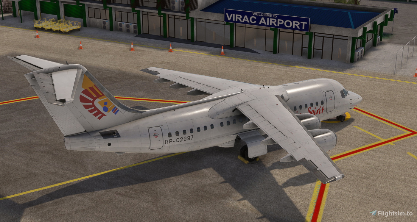 JustFlight Avro RJ 70 and RJ85 Asian Spirit Livery para Microsoft ...