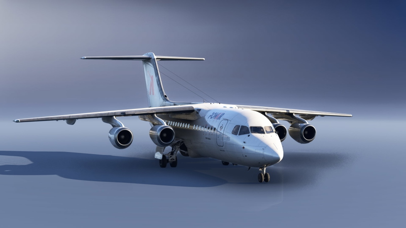 Just Flight RJ Professional Liveries for Microsoft Flight Simulator | MSFS
