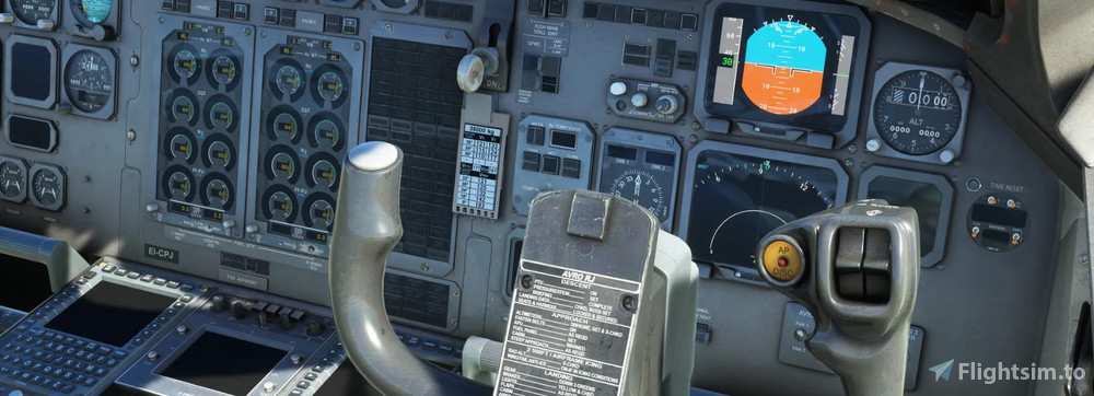 Justflight Avro RJ Axis and Ohs scripts pour Microsoft Flight Simulator ...