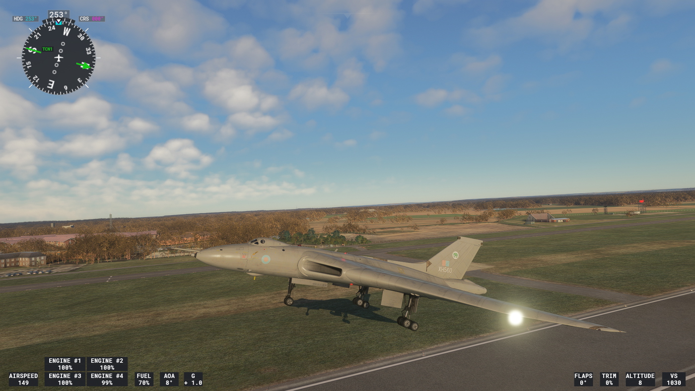JustFlight Avro Vulcan MRR (Modern Day 27 Sqn) for Microsoft Flight ...