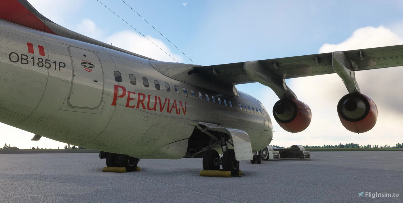 Justflight Professional - 146-100 and RJ 70 - Peruvian - Bundle ...