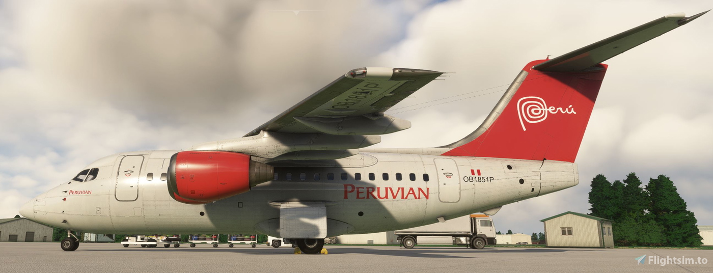 Justflight Professional - 146-100 and RJ 70 - Peruvian - Bundle ...