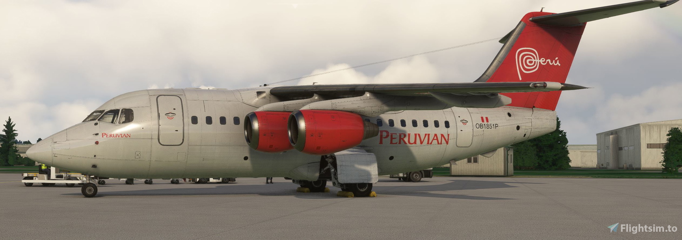 Justflight Professional - 146-100 and RJ 70 - Peruvian - Bundle ...