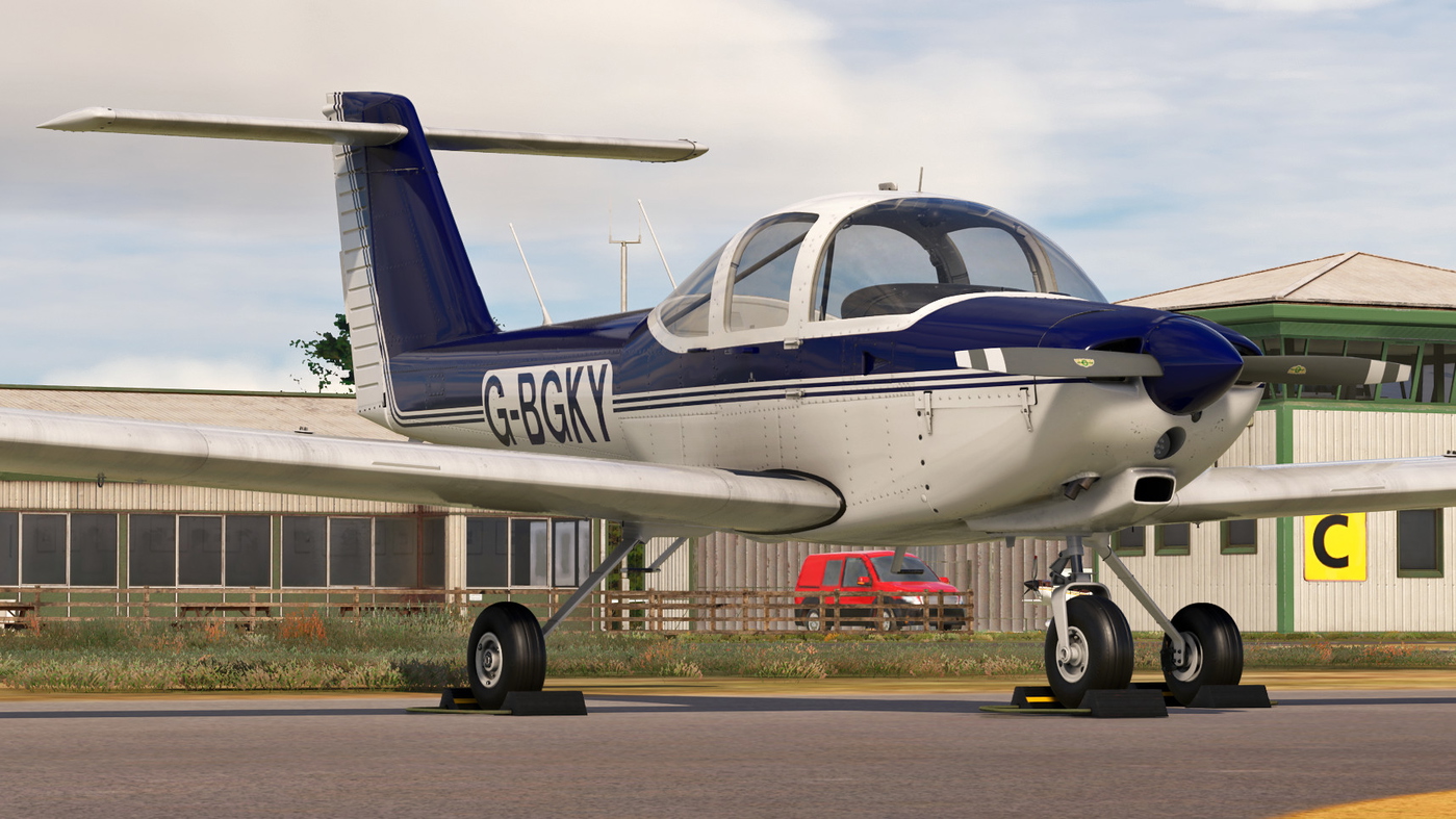 JustFlight PA-38 - G-BGKY for Microsoft Flight Simulator | MSFS