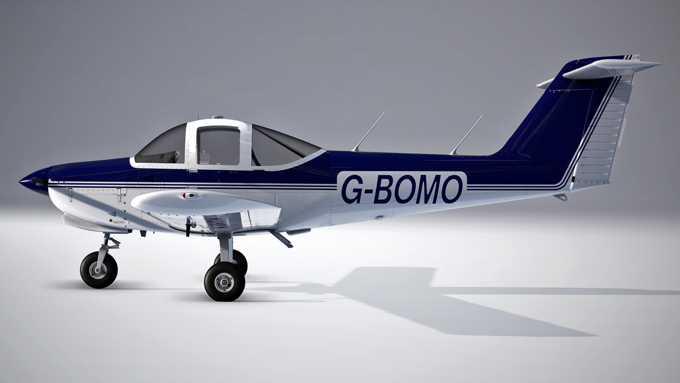 JustFlight PA-38 - G-BOMO for Microsoft Flight Simulator | MSFS