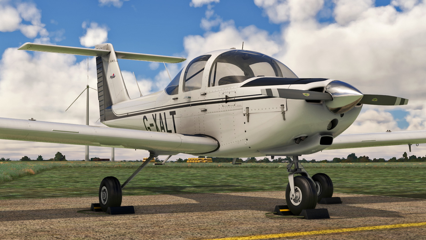 JustFlight PA-38 - G-XALT for Microsoft Flight Simulator | MSFS