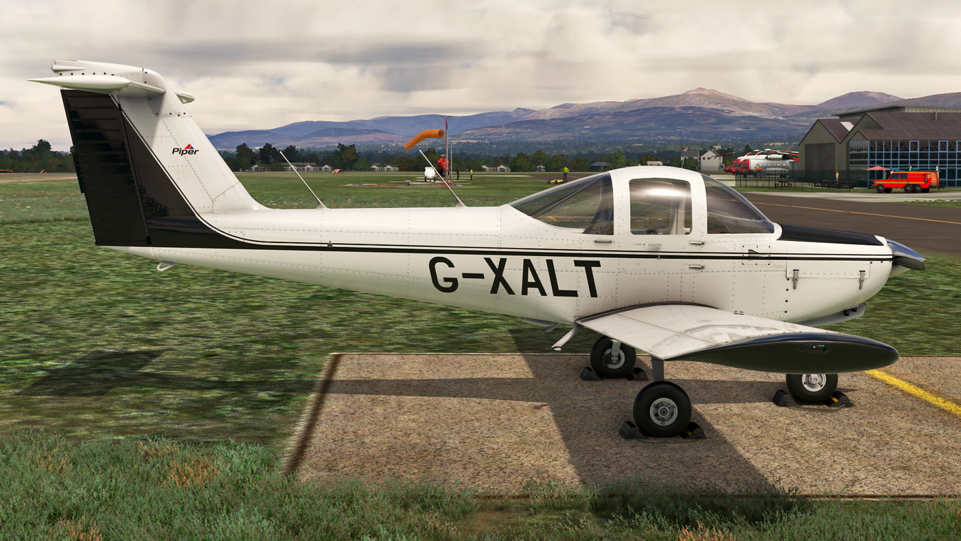 JustFlight PA-38 - G-XALT for Microsoft Flight Simulator | MSFS