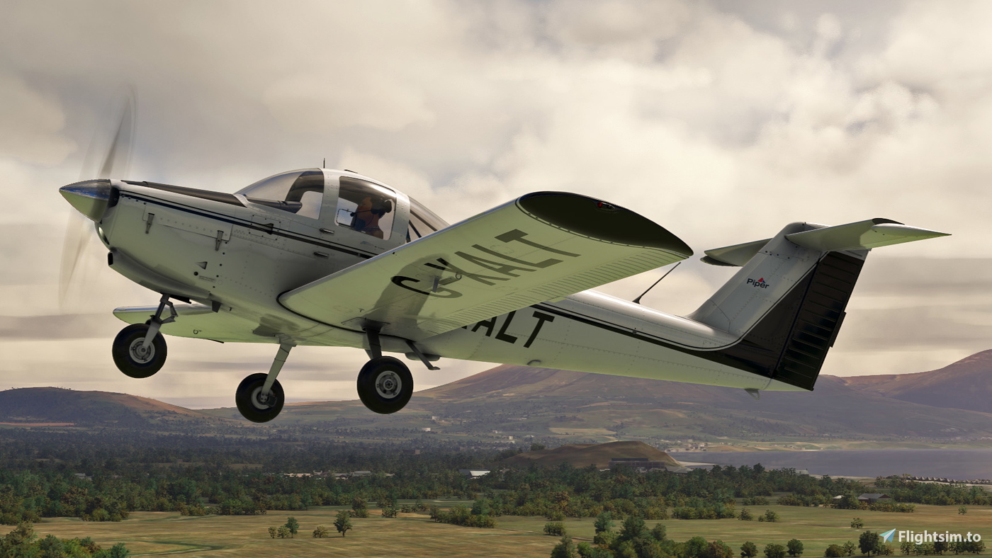 JustFlight PA-38 - G-XALT for Microsoft Flight Simulator | MSFS