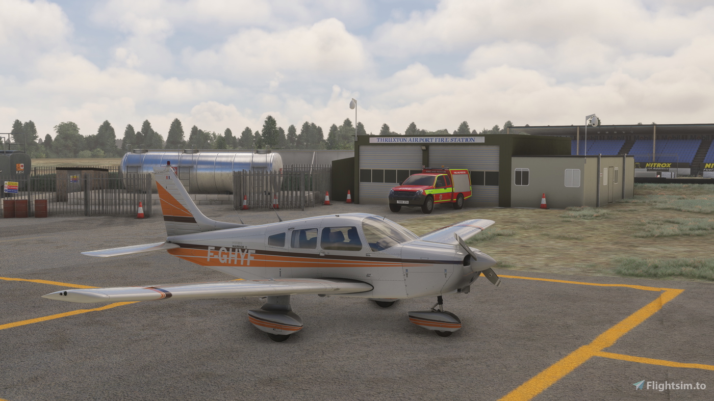 JustFlight PA28 Warior II - F-GHYF for Microsoft Flight Simulator | MSFS