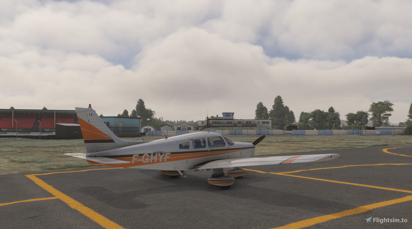 JustFlight PA28 Warior II - F-GHYF for Microsoft Flight Simulator | MSFS