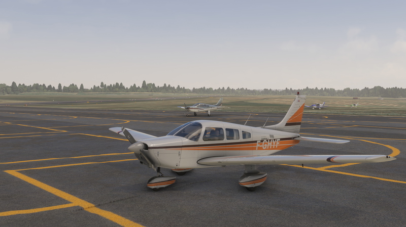 JustFlight PA28 Warior II - F-GHYF for Microsoft Flight Simulator | MSFS