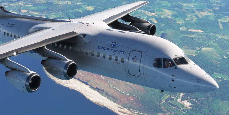 Just Flight RJ Professional Liveries for Microsoft Flight Simulator | MSFS