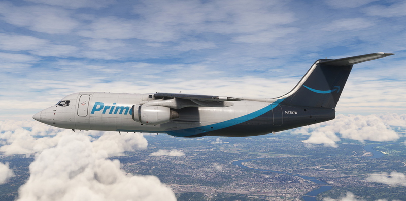 Just Flight RJ Professional Liveries for Microsoft Flight Simulator | MSFS