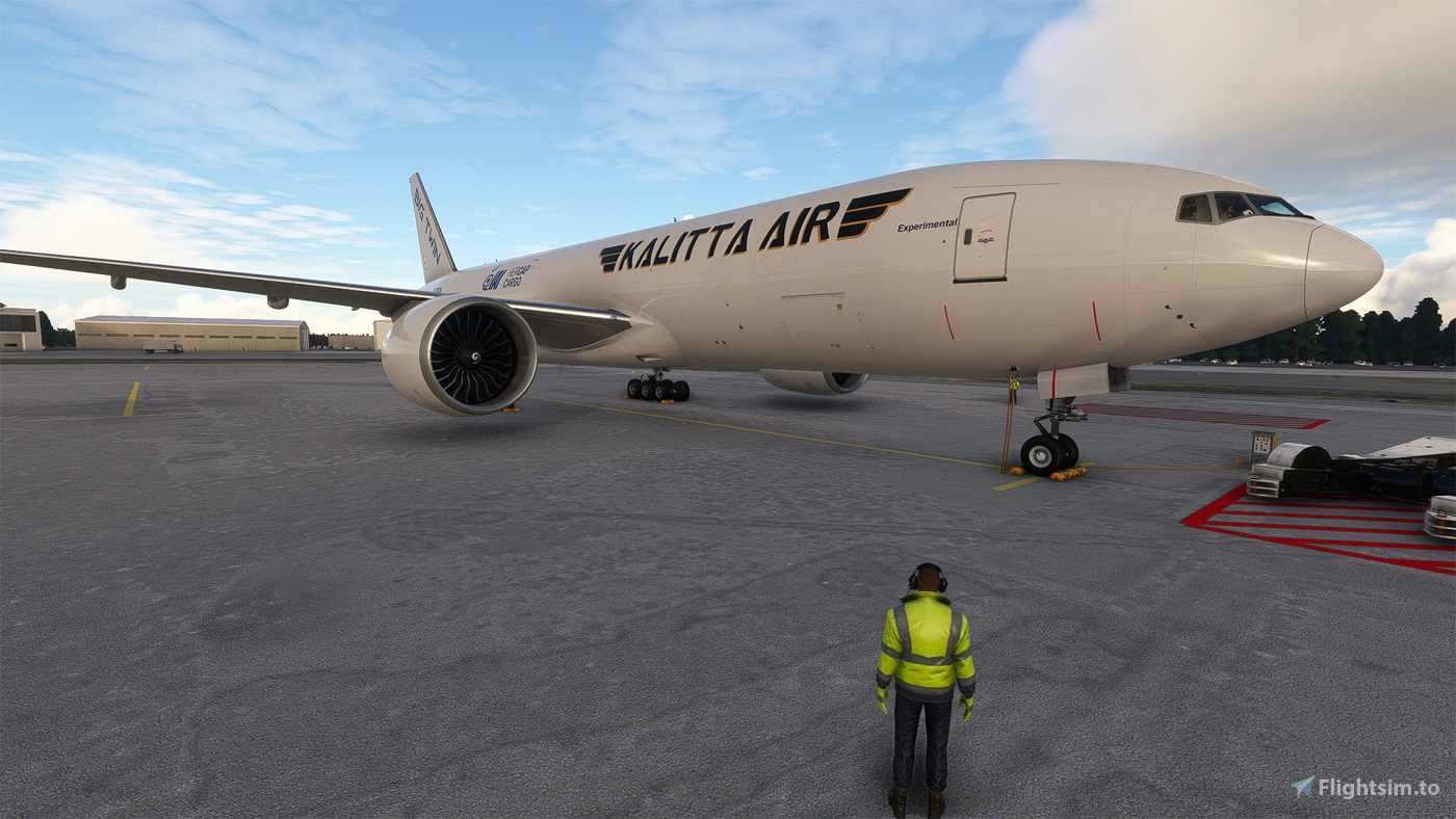 Kalitta Air Experimental PMDG B777F 对于 Microsoft Flight Simulator | MSFS