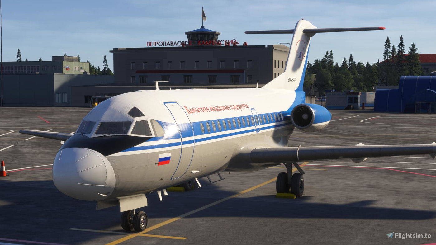 Kamchatka Air Enterprise (fictional) | Just Flight Fokker F28-1000 for Microsoft Flight ...