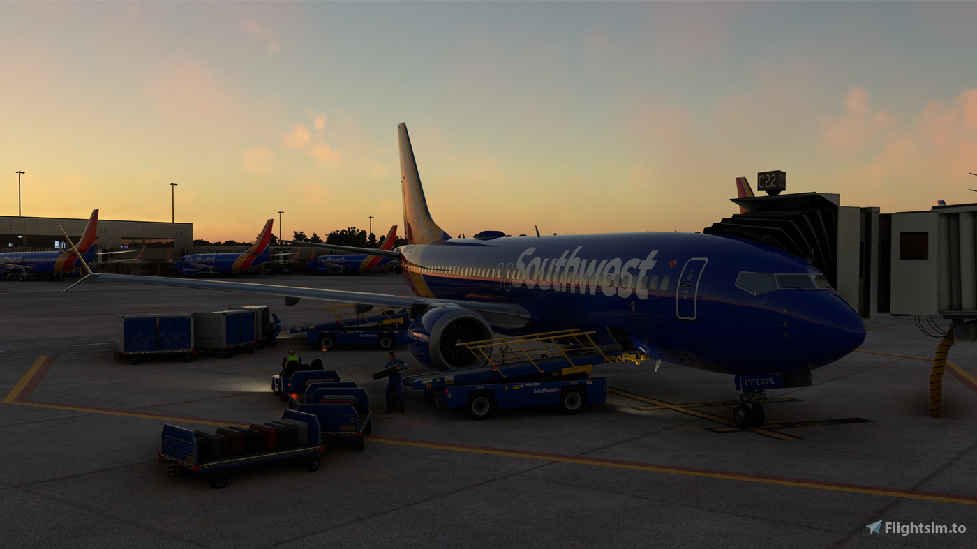 KBNA (Dominic Design Team) GSX Profile for Microsoft Flight Simulator ...