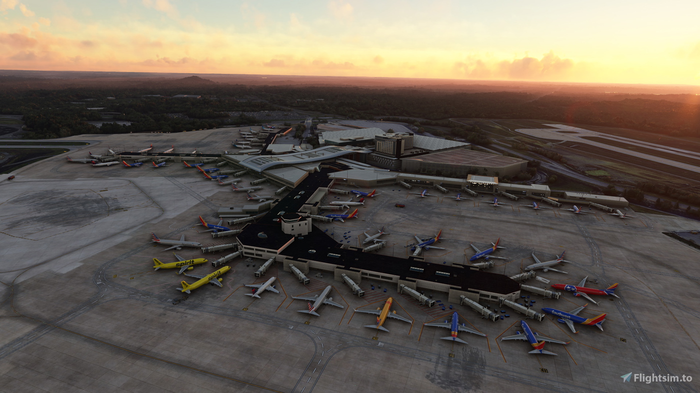 KBNA (Dominic Design Team) GSX Profile for Microsoft Flight Simulator ...