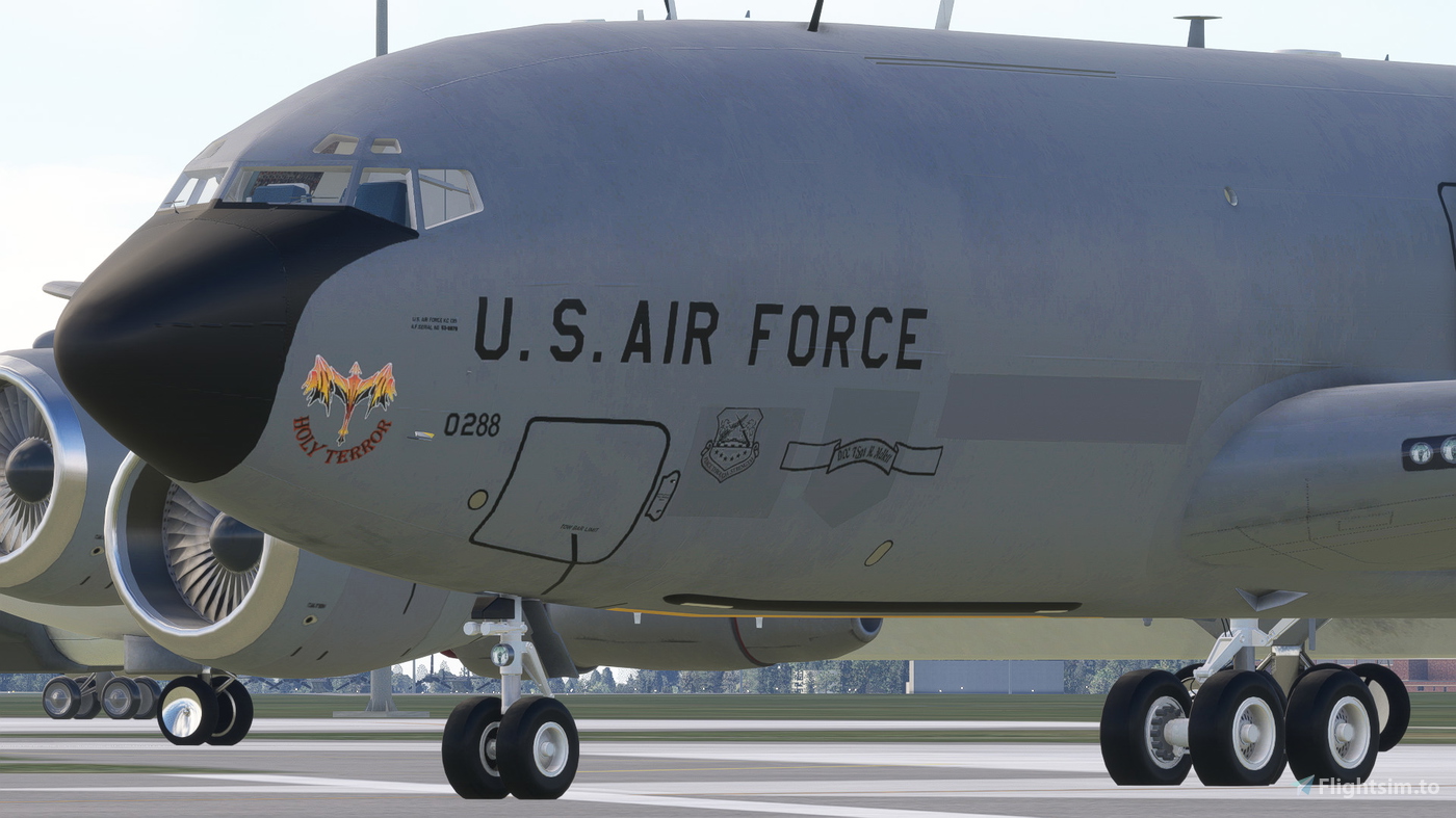 Milldenhall KC135 Livery pack for Microsoft Flight Simulator | MSFS