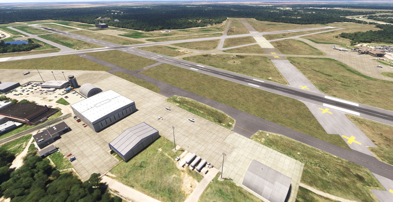 KCLL - Easterwood Airport 2024 for Microsoft Flight Simulator | MSFS