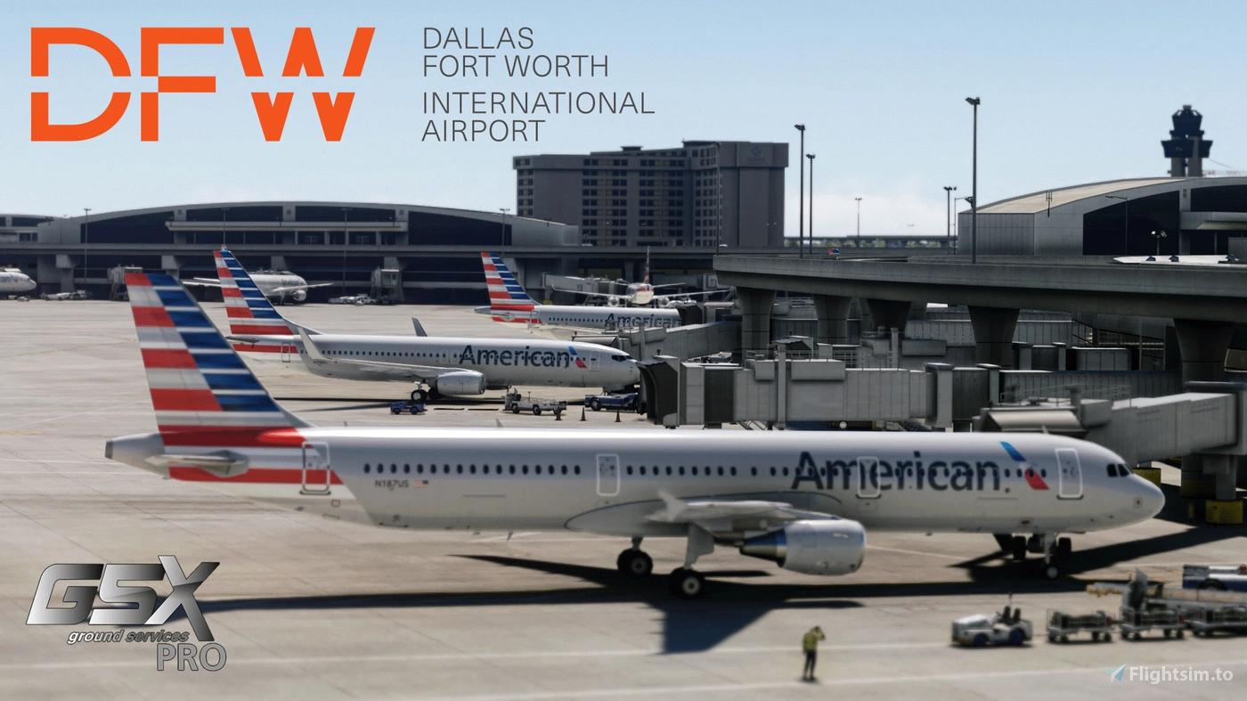KDFW GSX Profile (imaginesim) for Microsoft Flight Simulator | MSFS