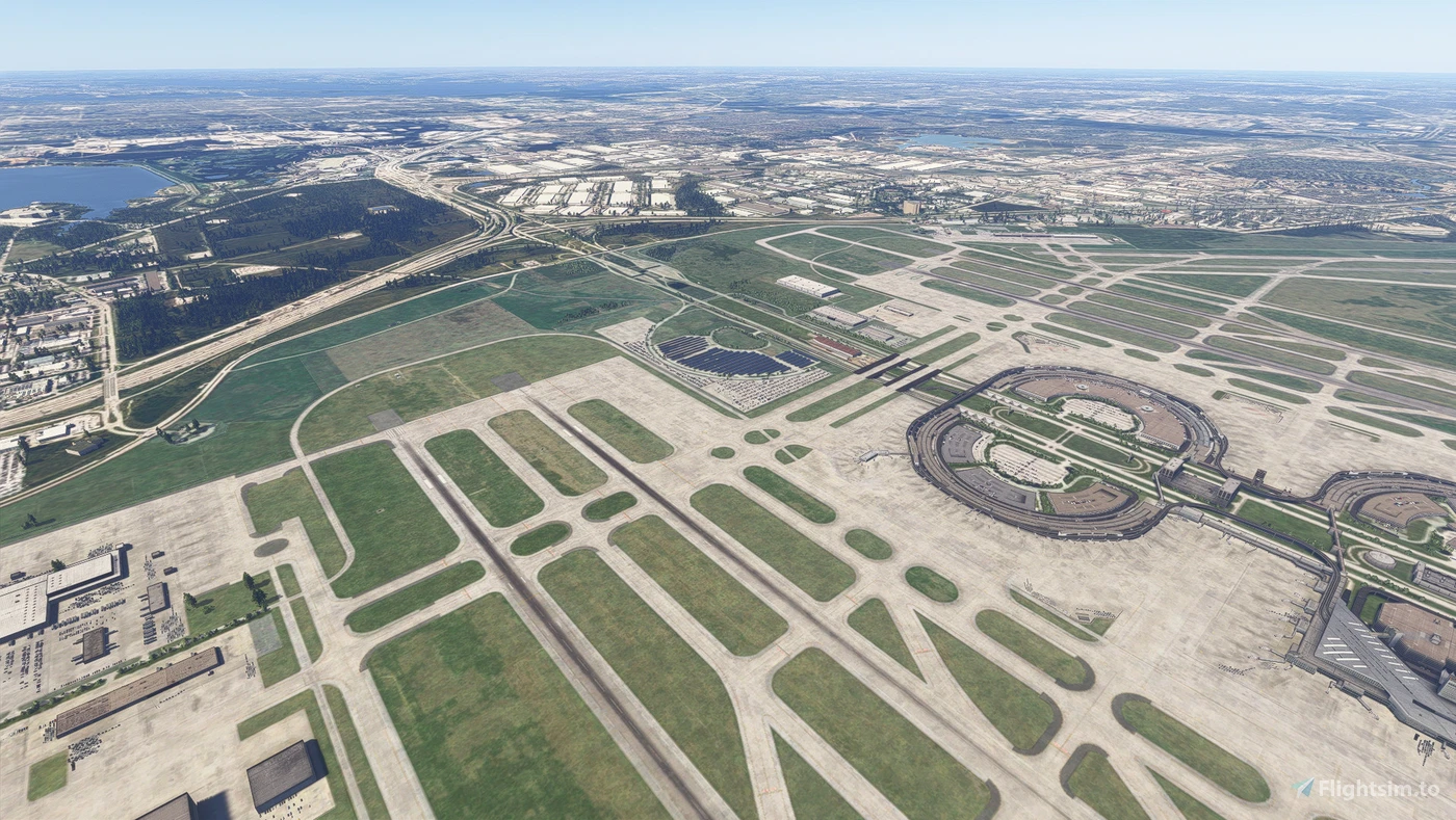 KDFW Tree Fix 2024 (Imaginesim) for Microsoft Flight Simulator | MSFS